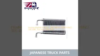 Hino 500 J08C Radiator 87107 1280 Reliable Cooling Solution