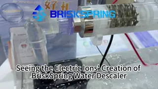 Seeing the Electric Ions' Creation of BriskSpring Water Descaler 2