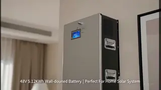 Best 5KWH Wall Mount LiFePO4 Battery for Solar Power