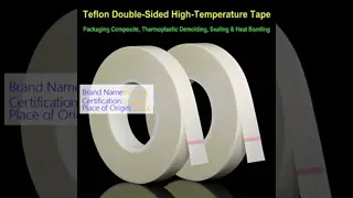 Pure White High Temperature Industrial Film Tape