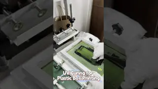 High Efficiency LED UV Curing Lamp System for Screen Printing on Plastic Box