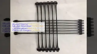 High Strength Uniaxial Geogrid for Soil Stabilization