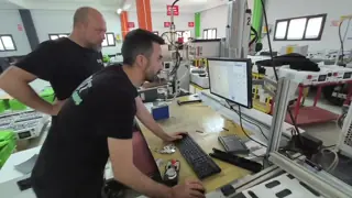 Lithium-ion battery pack production line
