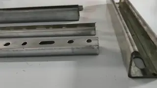 Durable Green Powder Coated C Channel for Solar Mounting