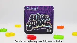 Die Cut Mylar Bags