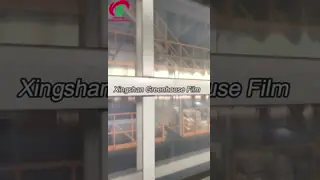 Agricultural PE greenhouse film and PE plastic film production