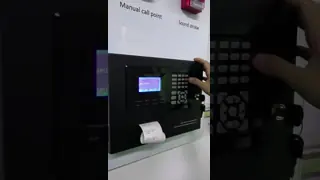 Intelligent 1 Loop Addressable Smoke Alarm Control Panel System Factory Fire Security Fire Alarm Control Panel