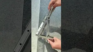 Factory Custom Triangle Wall Mount Tripod Shelf Supports Stainless Steel Case Parts Concealed L Shap