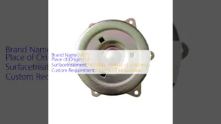 72mm Zinc Plated Round Stamping Parts Precision Metal