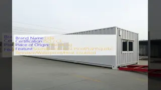 Portable Flat Pack Container House Quick Setup Solution
