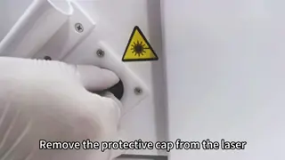 How to install fiber optic cables in a 980nm laser liposuction machine