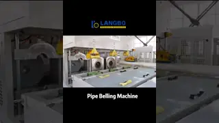 160-400mm PVC Pipe Belling Machine | Stable Forming Quick Mold Change #machine #plasticmachinery