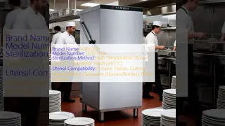 Efficient Commercial Dishwasher for Hotels and Canteens
