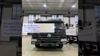 Howo 8x4 371HP Dump Truck 30 Ton Capacity