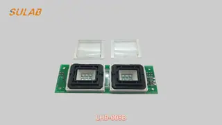 MITSUBISHI Elevator Square Push Button With Silver Alloy Contacts & LED Indication Spare Part LHB-00