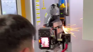 Heavy duty tube laser cutting machine