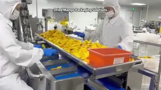 Dried Mango Packaging Made Easy with Semi Automatic Multihead Weigher
