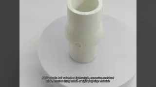 PVC Plastic Ball Valve Full Application in Water Supply, Agricultural and Industrial Water Systems