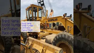 Reliable Used Motor Grader Low Hour Original Engine