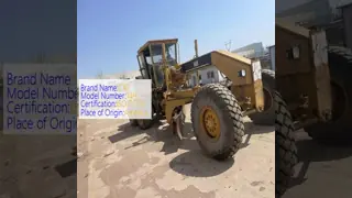 Reliable 14H Motor Grader For Heavy Construction Projects