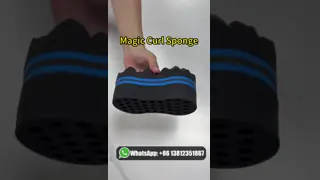 Blue Curl Sponge for Perfect Afro Twists
