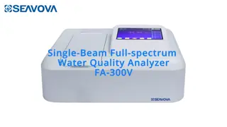 Single Beam Full Spectrum Water Quality Rapid Analyzer FA-300V