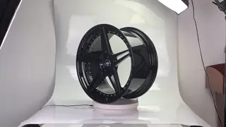 Custom LOMA 2-PC Rims 21x9.0 and 21x10.5 Satin Black