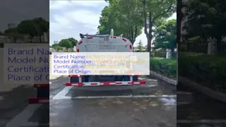 New HOWO Water Sprinkler Truck Municipal Cleaning Solution