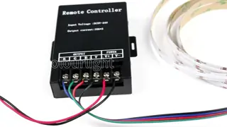 Dotless LED Effect: 10mm RGB COB Strip - 15W/m & 840 LEDs Installation