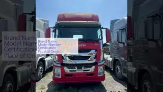 ISUZU GIGA 6x4 Tractor Head 380HP Heavy Duty Prime Mover