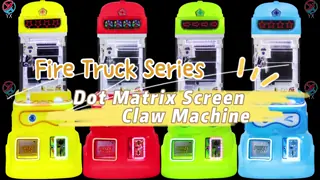 Kids Claw Machine Toy Arcade Mini Prize Grabber Machine with LED Screen Gameplay
