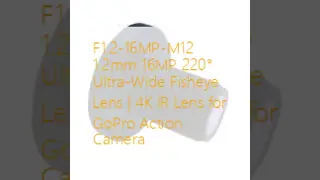 K100 5MP 180 Degree Panoramic Fisheye Lens for Security