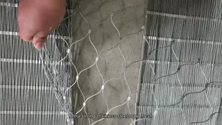Custom Stainless Steel Rope Mesh High Strength Safety Net