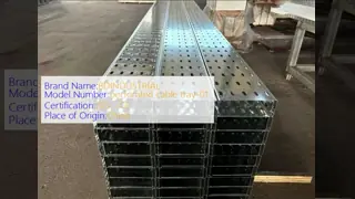 150mm Perforated Cable Tray Durable Heat Dissipation Solution