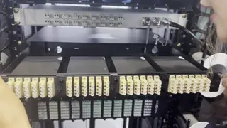 96 Core 1U MTP MPO Fiber Patch Panel High Density Solution