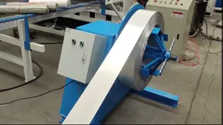 The concertina razor barbed wire machine is used to produce concertina razor wire.