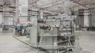 Dayuan CC1200 High Speed Die Cutting Machine for Cardboard