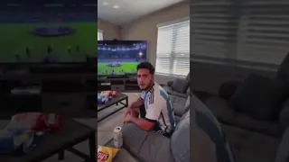 MY BRO WOULD DO ANYTHING TO WATCH THE WORLD CUP…