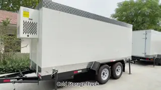Walk-in Freezer Cold Room With Wheels