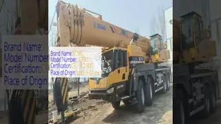 XCMG XCT80 80 Ton Truck Crane Ready for Work