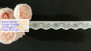 Premium Floral Embroidery Lace Trim for Bridal and Fashion