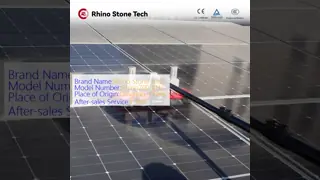 RHINO700 EH2 Solar Panel Cleaner Fast Efficient Cleaning