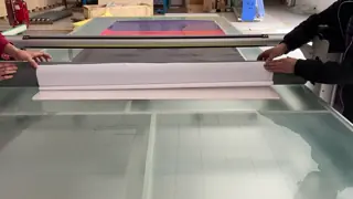 MEFU 1350 B4 Wide Format  Flatbed Laminator