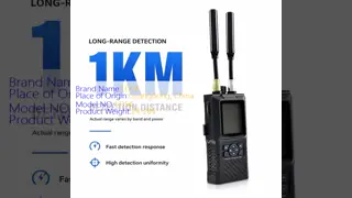 Drone Detector 0-8000MHz Fast UAV Anti Drone