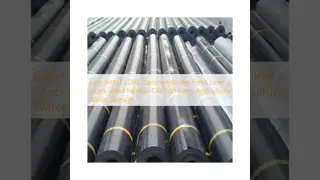 Easy DIY LDPE Geomembrane Pond Liner Installation