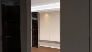 Aluminum honeycomb wardrobe