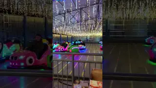 Ground Grid Bumper Car with Custom LED Lighting