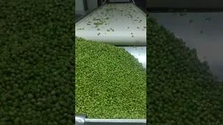 Frien green peas