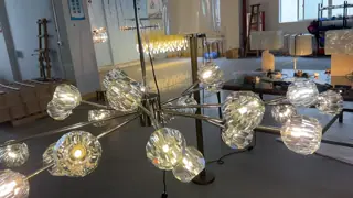Grand Crystal Chandelier for Double Height Entryways