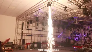 400W Cold Sparkler Machine Waterfall Fireworks Fall Cold Spark Fountain Machine for Stage Wedding